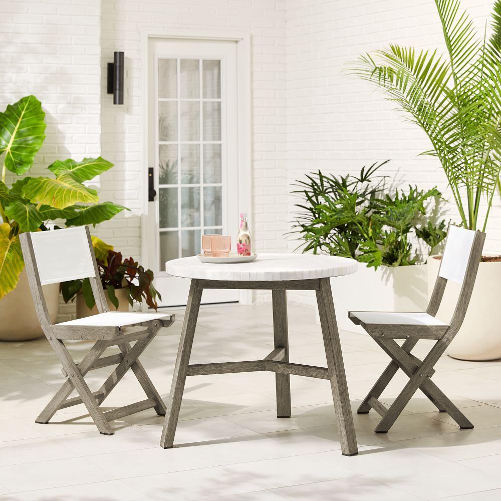 Mosaic Tiled Outdoor Bistro Table West Elm Australia